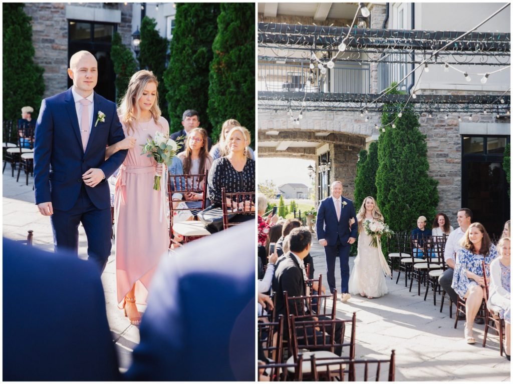 Salt Lake City Temple Wedding and Sleepy Ridge Garden Room