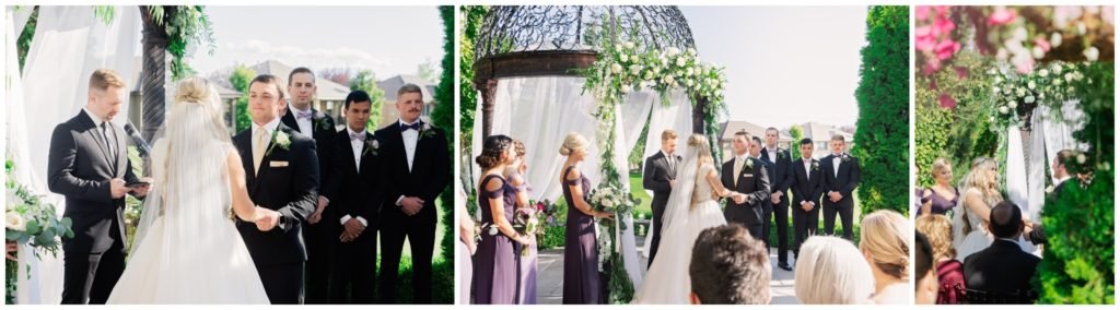 Sleepy Ridge Garden Room Wedding | Summer Wedding in Vineyard, UT