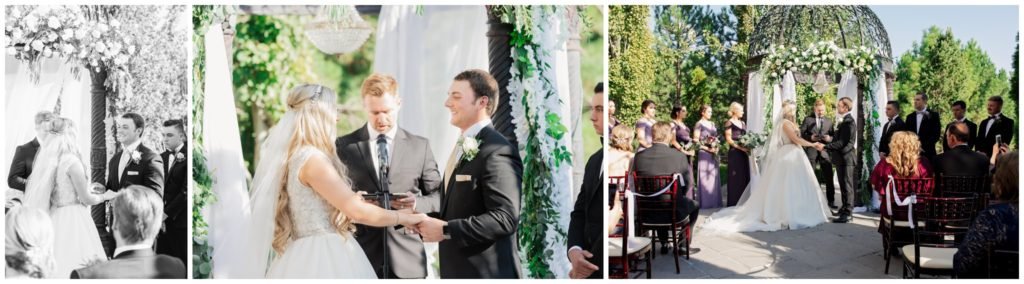 Sleepy Ridge Garden Room Wedding | Summer Wedding in Vineyard, UT